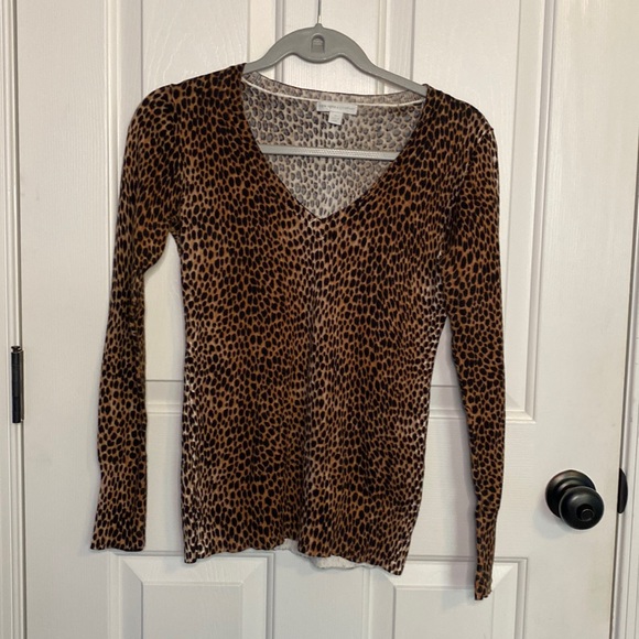 New York & Company | Tops | New York Company Leopard Print Top | Poshmark
